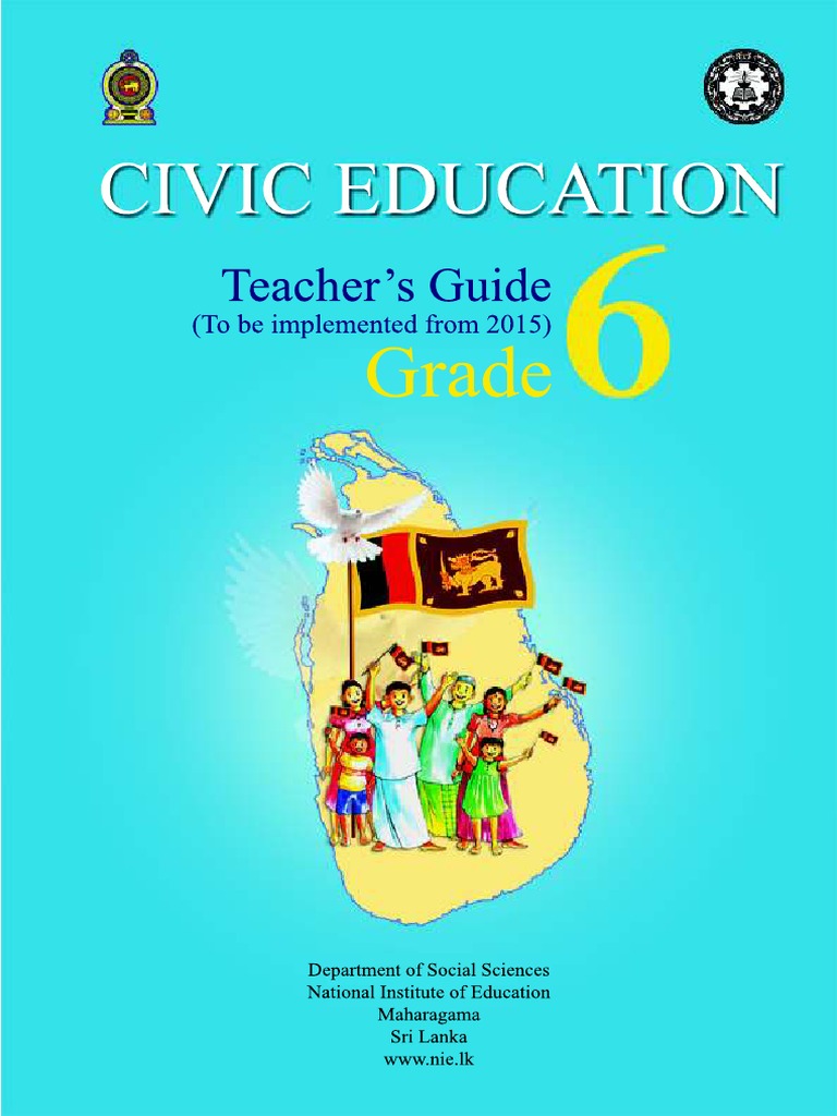 Civic Education Teacher's Guide. | PDF | Teachers | Curriculum
