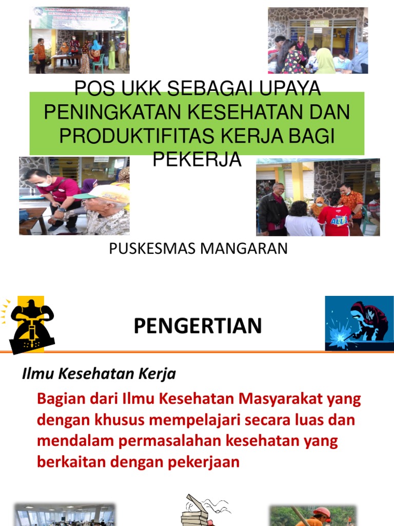 Pos UKK: Upaya Kesehatan Pekerja | PDF | Kesehatan Holistik