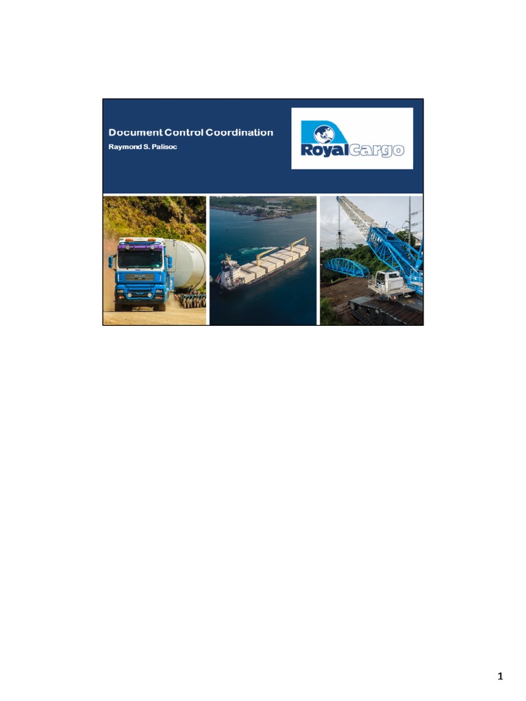 DCC and QMS Coordinator - Handout | PDF | Verification And Validation ...