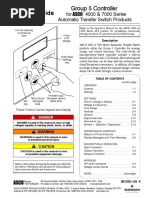 APM402 Generator Controller Overview | PDF | Relay | Switch