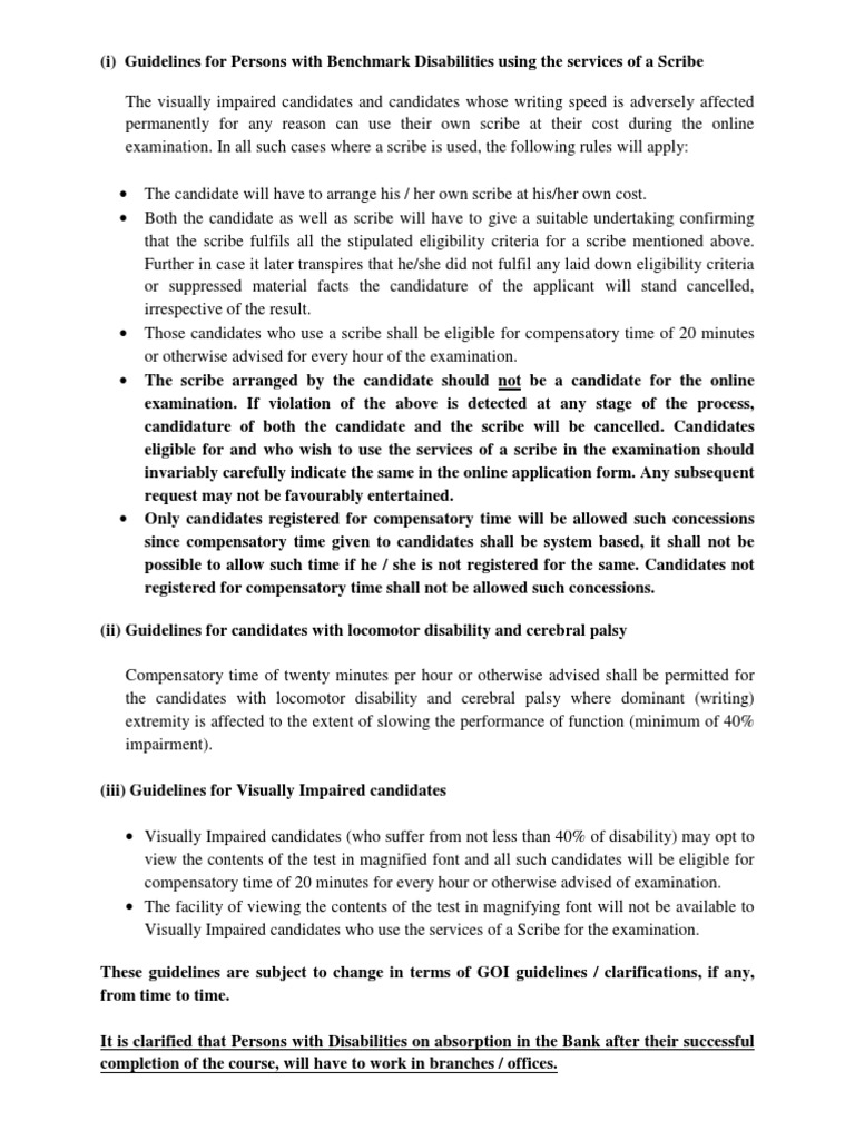 Scribe | PDF | Visual Impairment | Disability