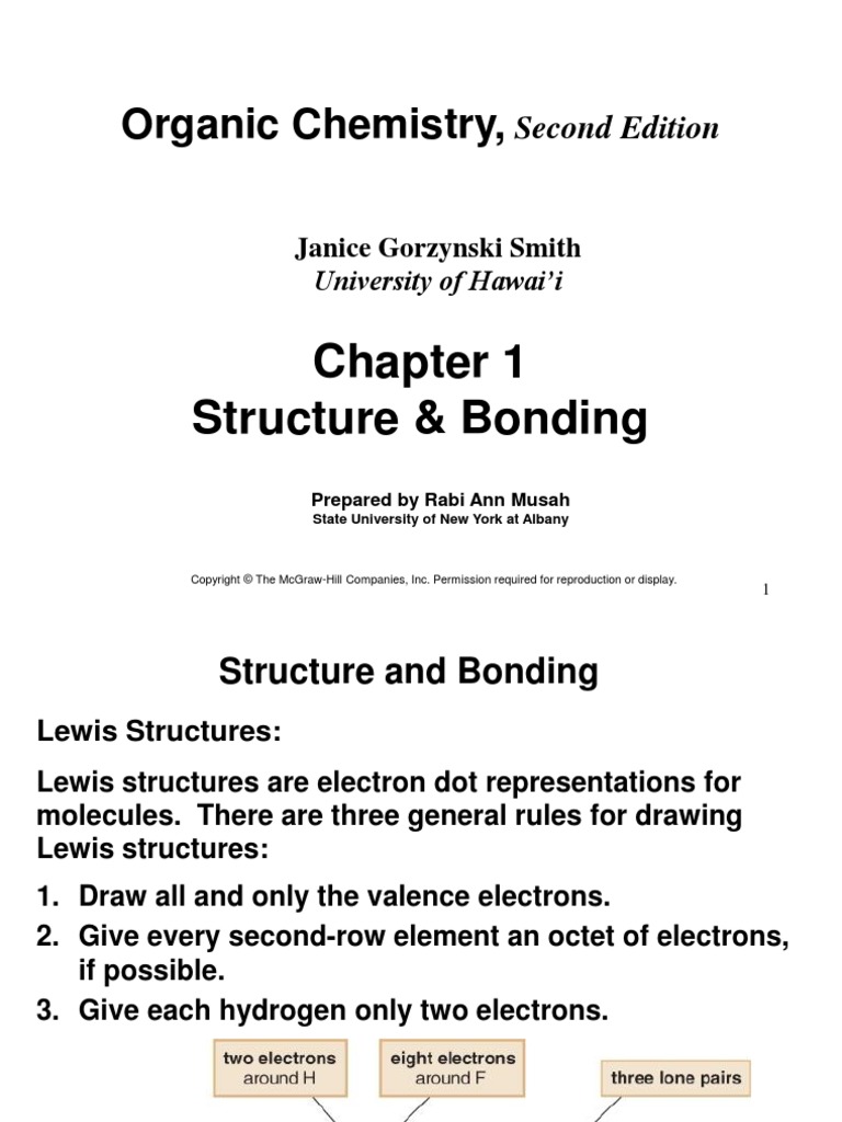 STRUCTURE AND BONDING - Rev | PDF | Molecular Orbital | Chemical Bond