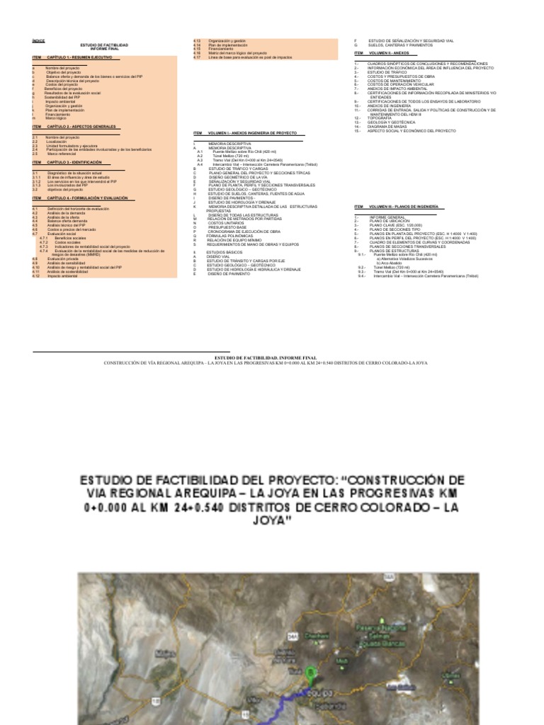 estudio de factibilidad | Suelo | La carretera | Prueba gratuita de 30 días | Scribd