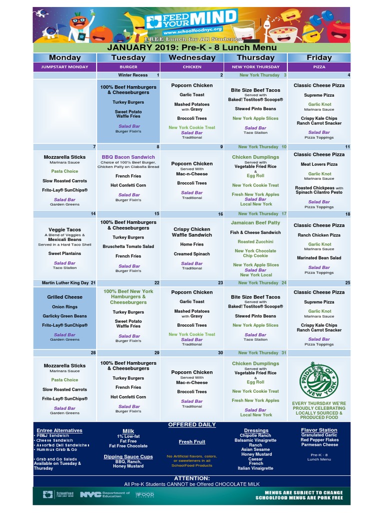 Nyc School Lunch | PDF | Snack Food | Convenience Food