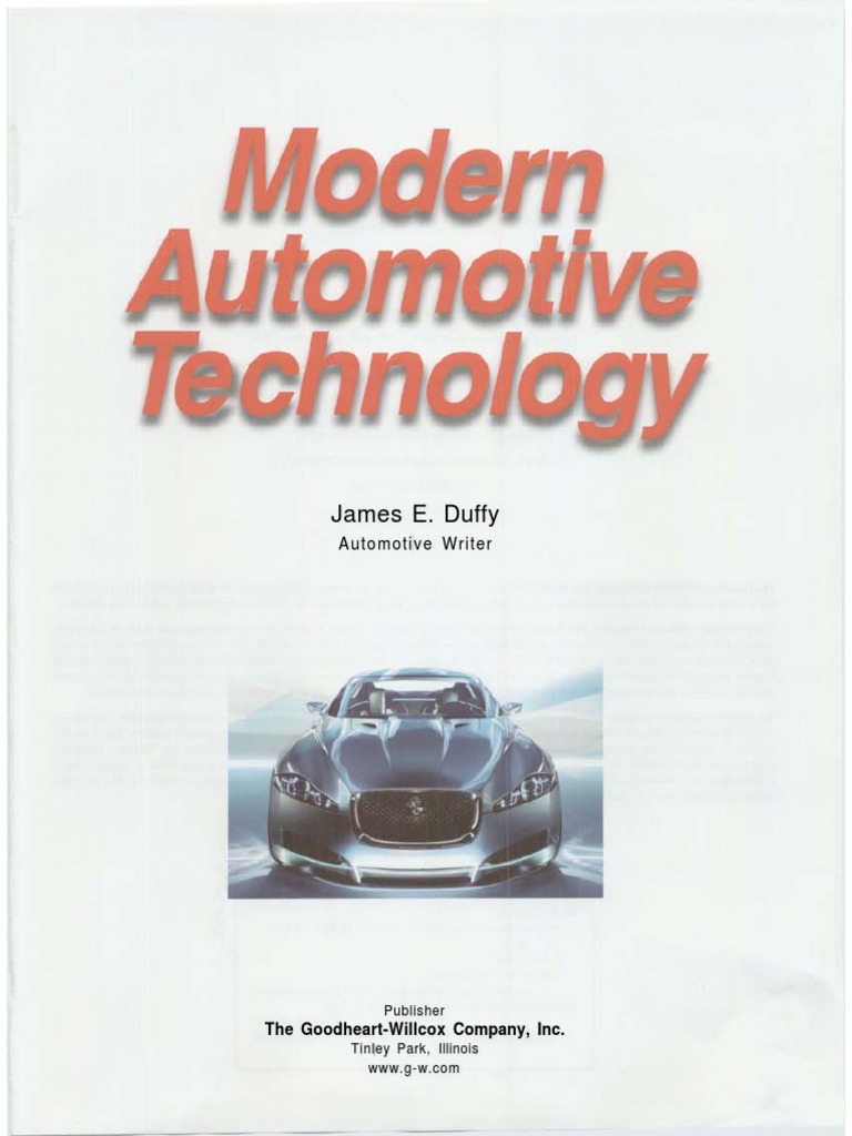 Chapter 1 The Automobile PDF | PDF | Distributor | Ignition System