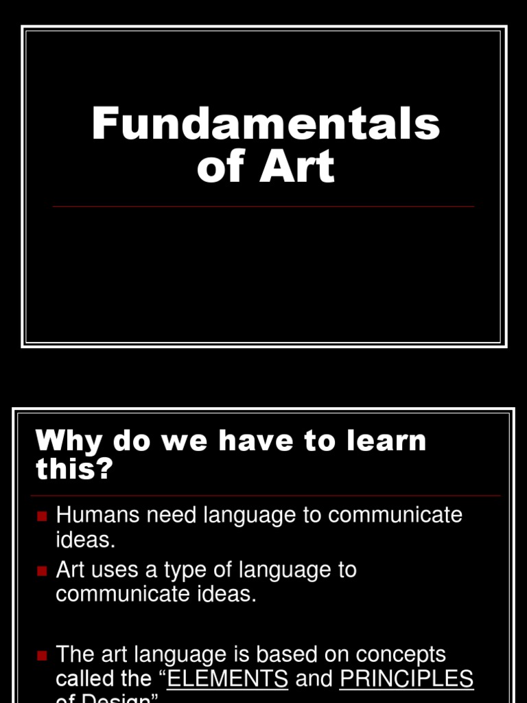 Fundamentals of Art PDF | PDF | Hue | Color