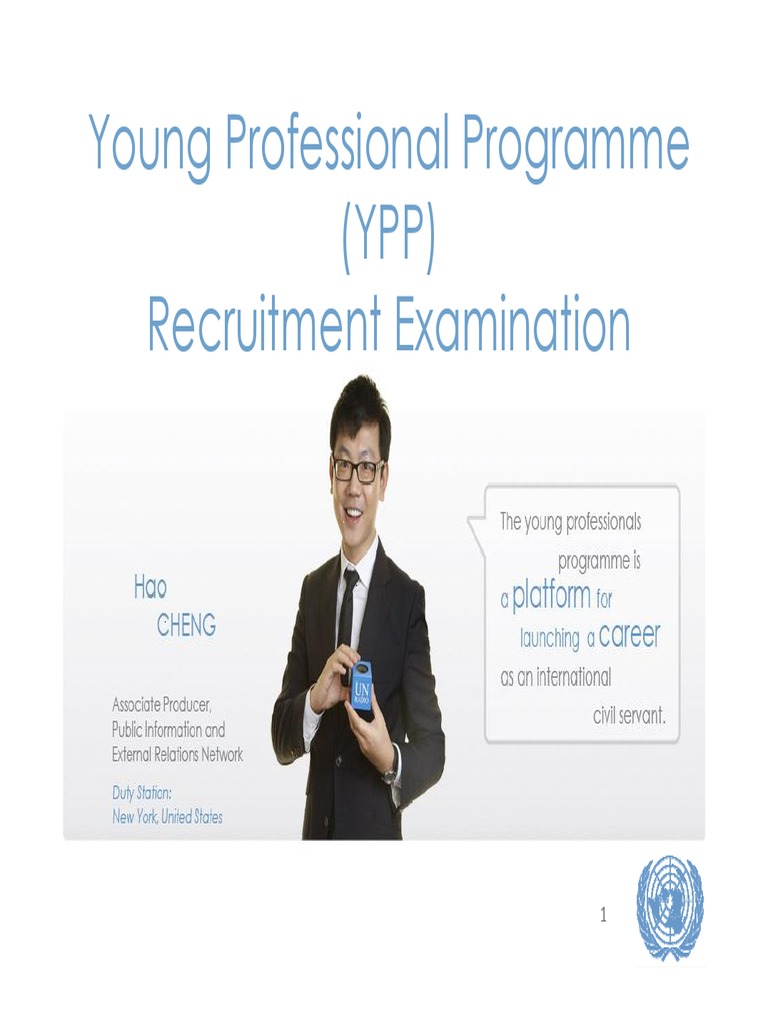 Young Professional Programme (YPP) Recruitment Examination | PDF | University And College ...