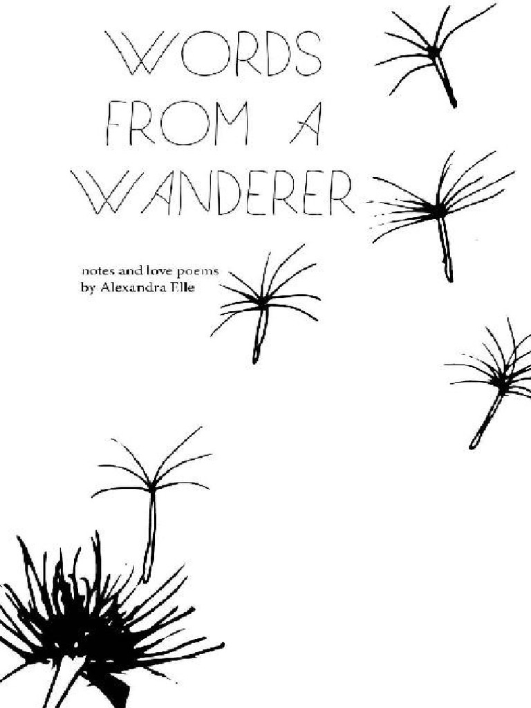 Words From A Wanderer - Alexandra Elle | PDF | Forgiveness | Self