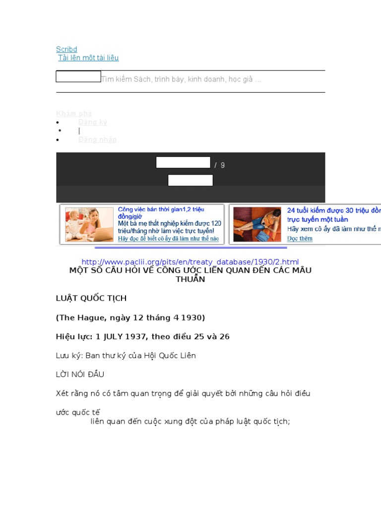 Cong Uoc La Hay | PDF