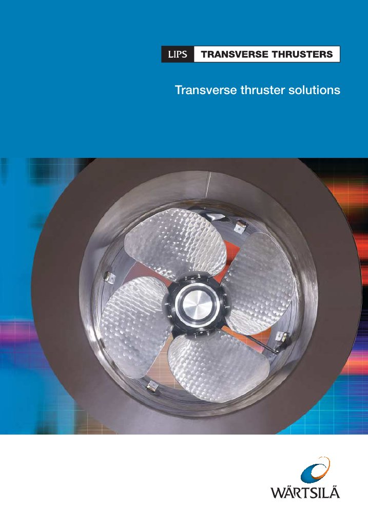 Transverse Thruster Solutions | PDF | Propeller | Gear