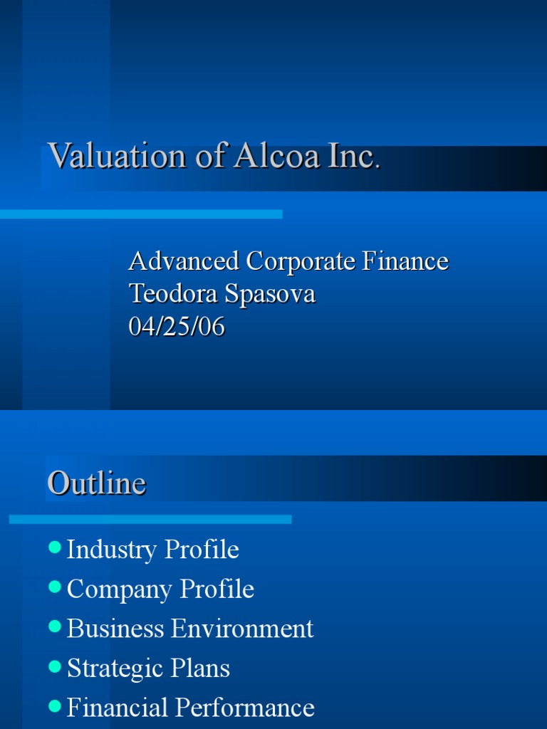 Alcoa | PDF | Alcoa | Aluminium