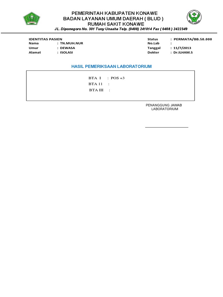 Kertas Hasil Bta | PDF