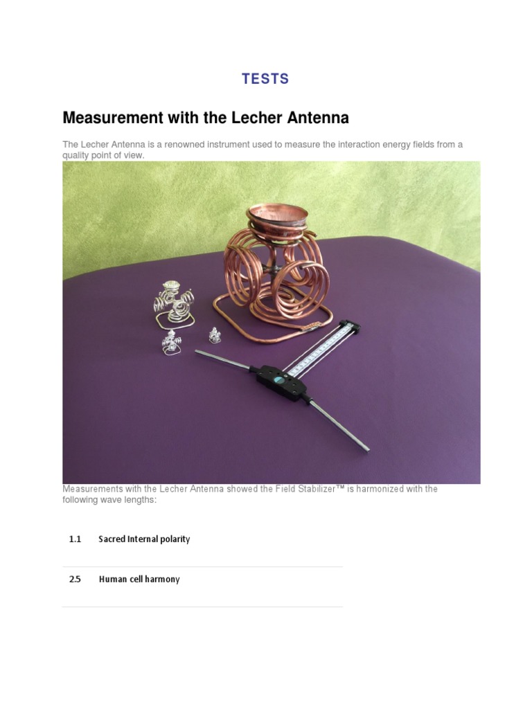 Lecher Antena Test | PDF