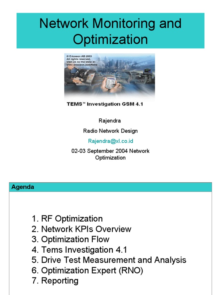 Drive Test Measurement and Analysis Using TEMS 4 | PDF | Radio ...