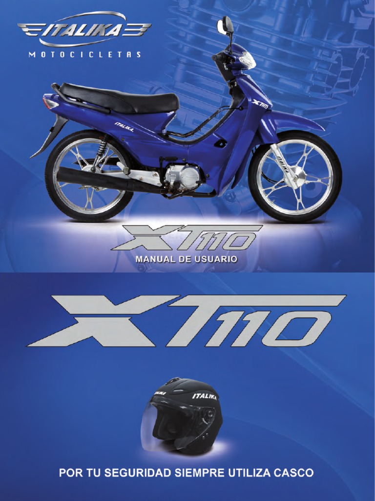 XT110 MOTO ITALIKA | Motocicleta | Gasolina