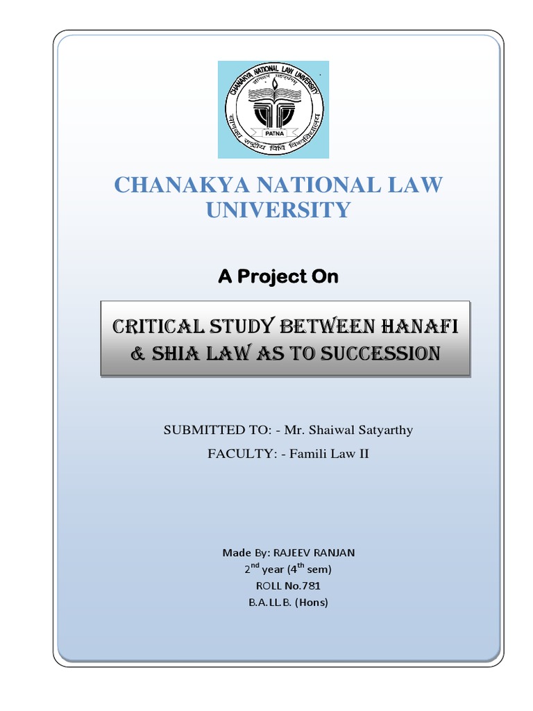 Family Law | PDF | Inheritance | Sharia