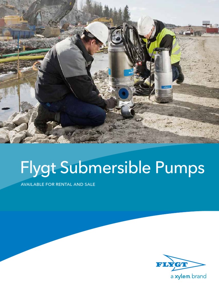 Flygt Submersible Brochure Us23 PDF | PDF | Pump | Wear