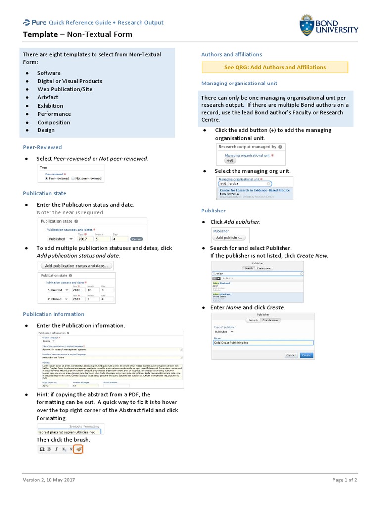 Non-Textual Form PDF | PDF | Websites | Computer File