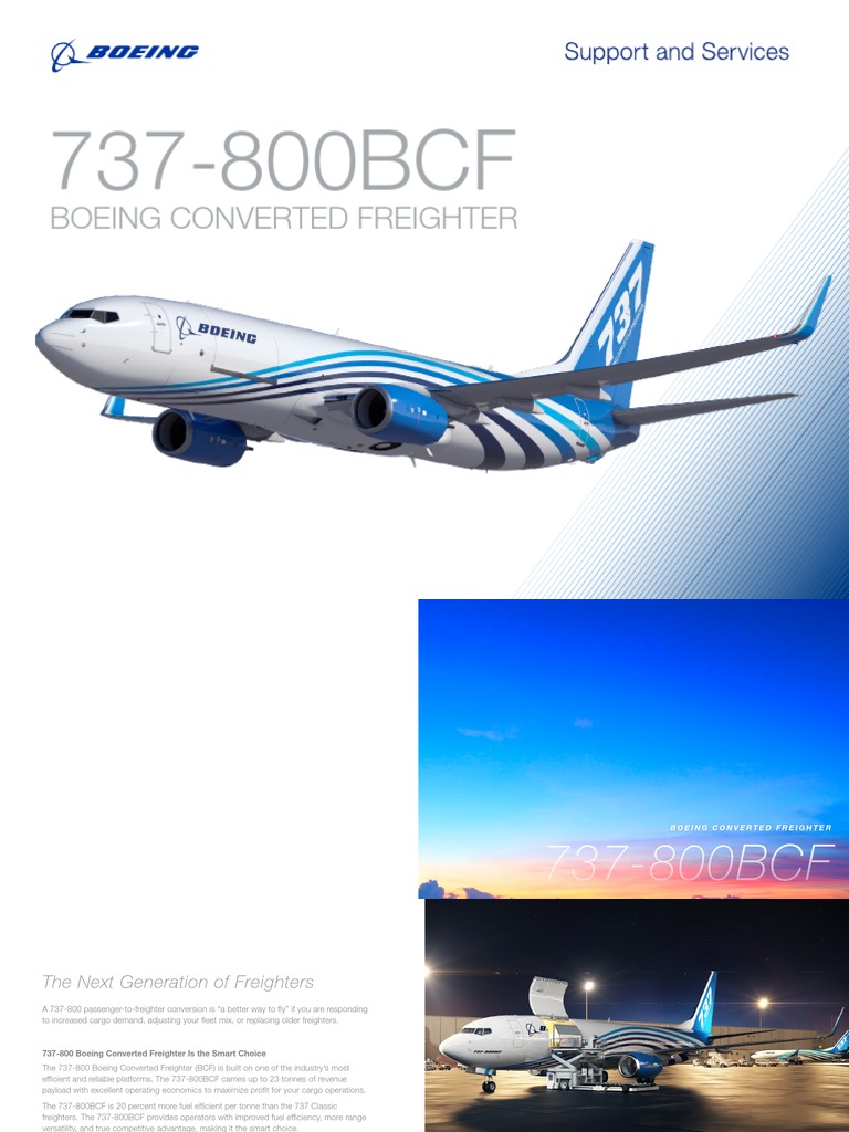 737 800BCF PDF | PDF | Industries | Aviation