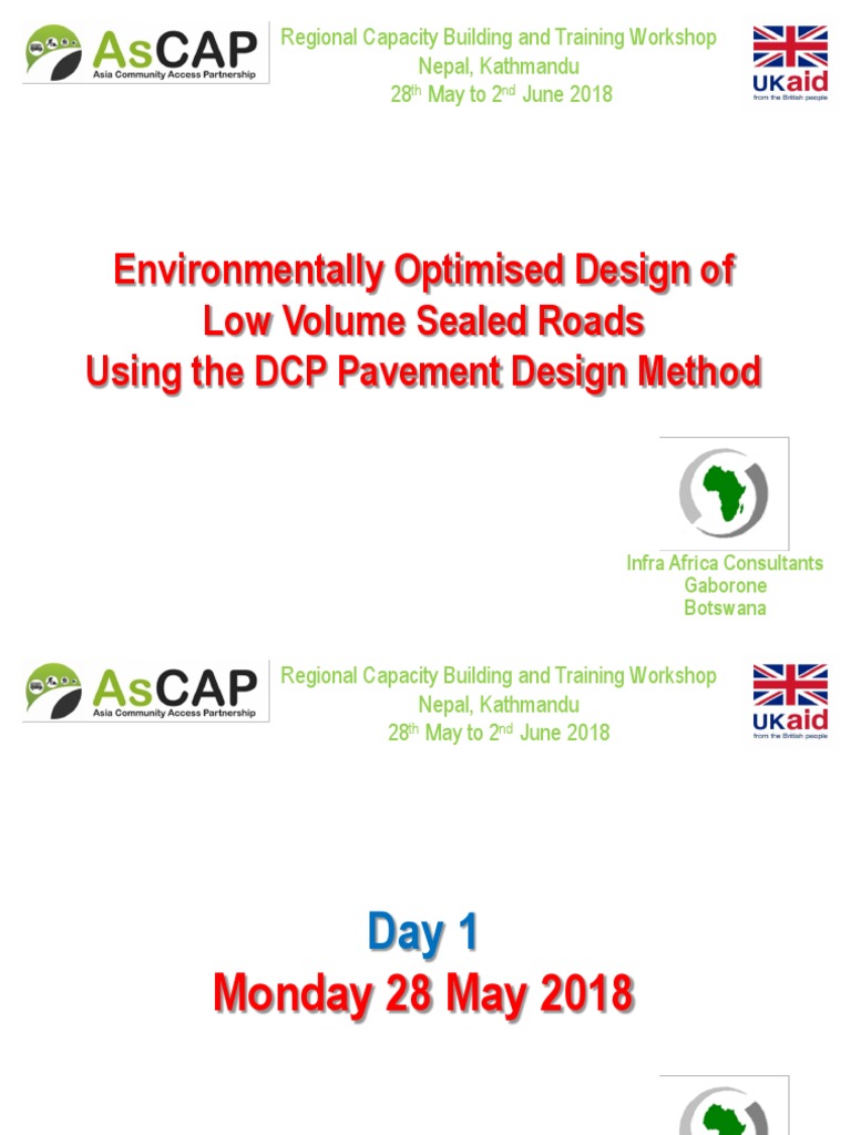 EoD Design | PDF | Road | Sustainability