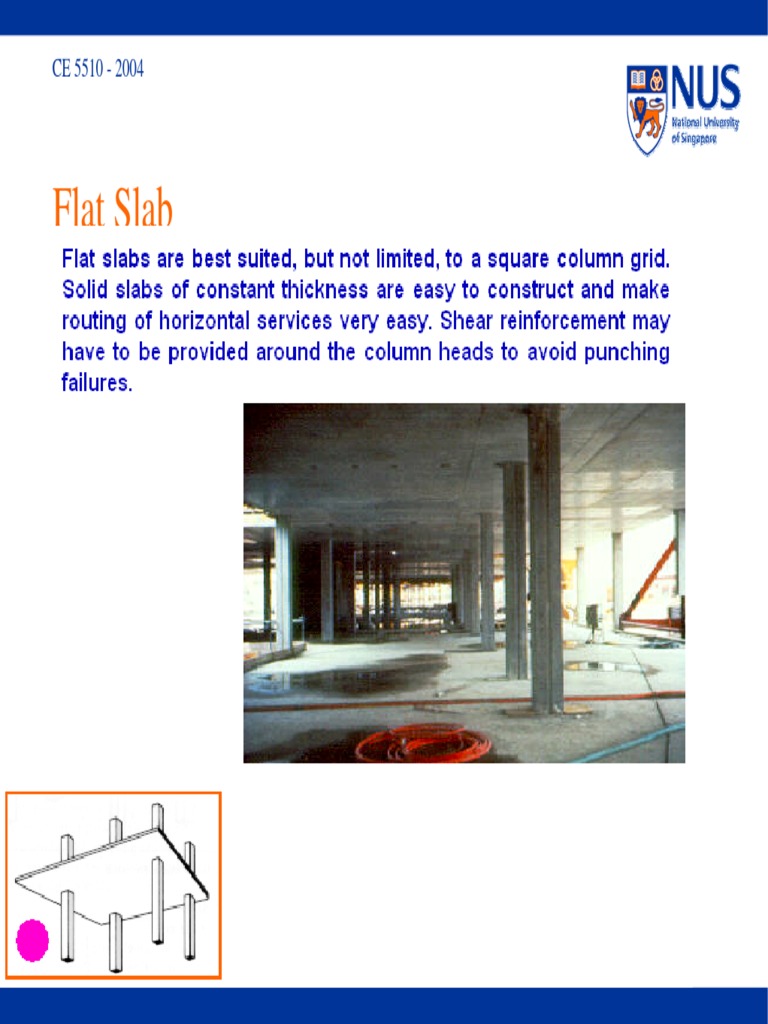 Flat Slab Details | PDF | Reinforced Concrete | Beam (Structure)