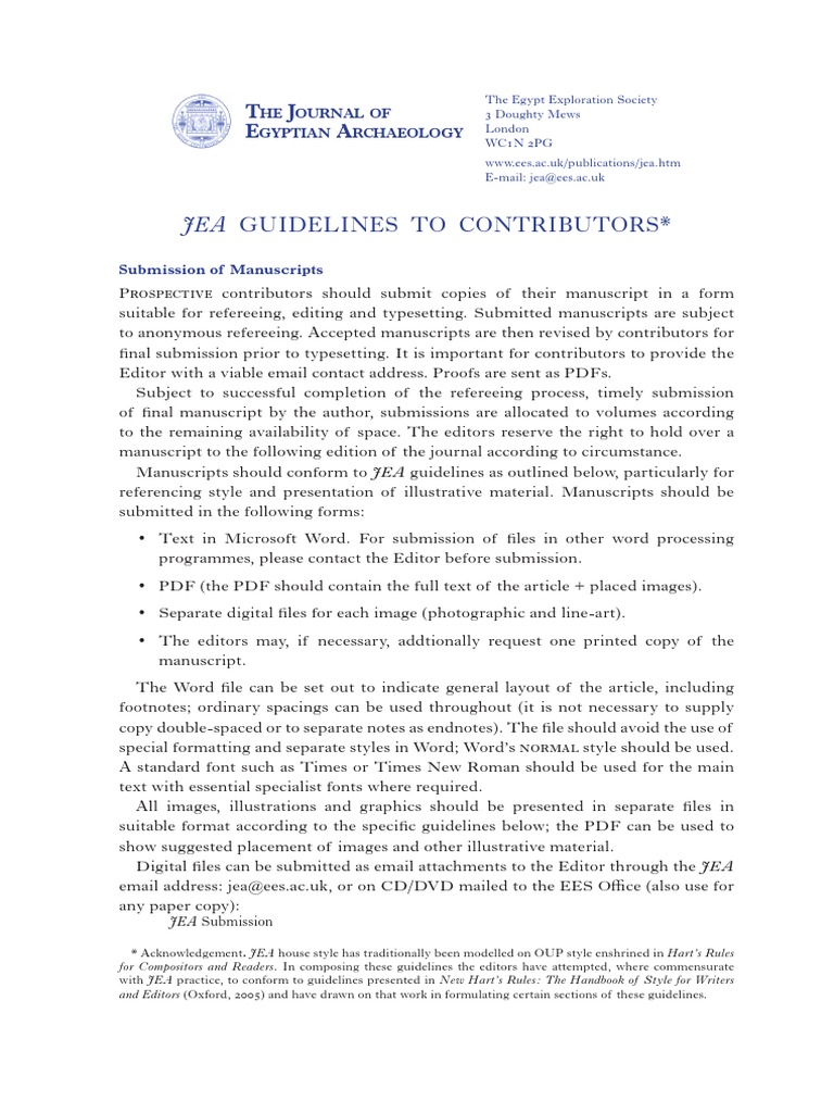 JEA-Guidelines 2-3 PDF | PDF | Citation | Note (Typography)