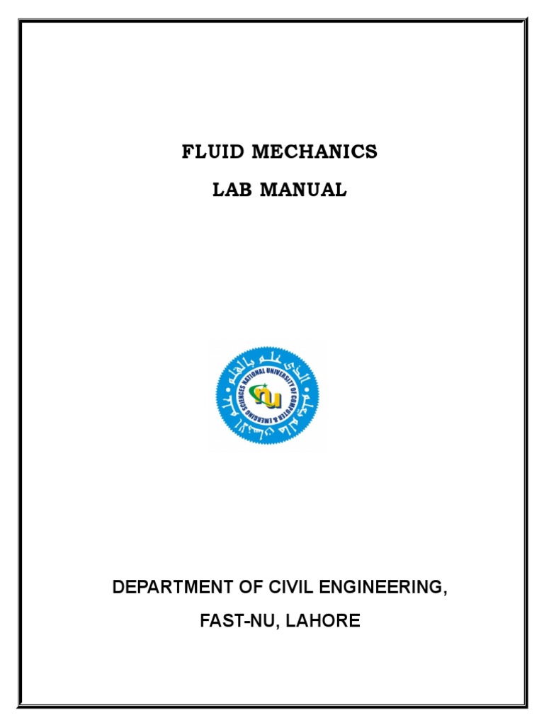 Fluid Mechanics Lab Manual | PDF | Buoyancy | Physical Sciences