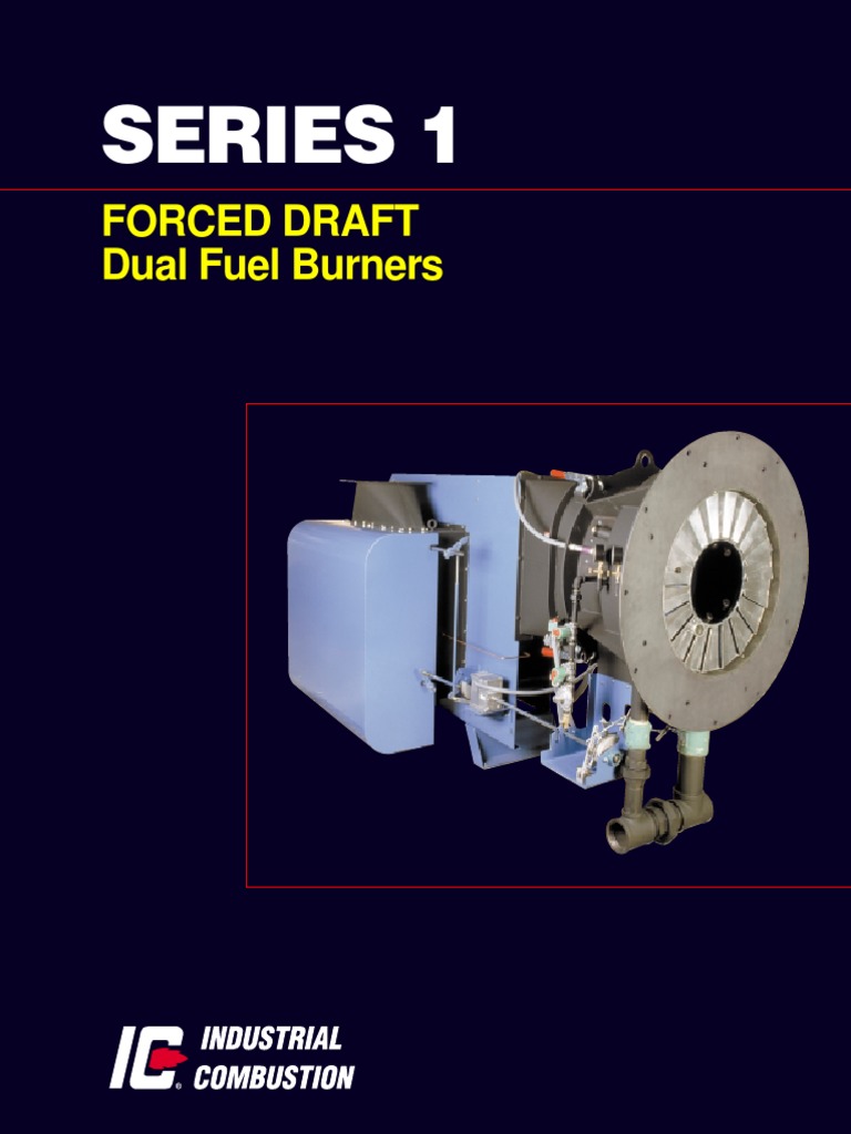 Series 1: Forced Draft Dual Fuel Burners | PDF | Boiler | N Ox