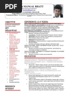 Wajid CV | PDF | Zoology | Biology