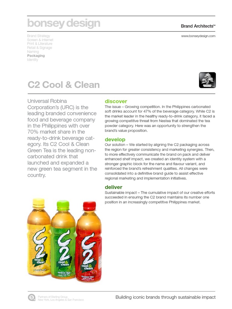 Case Studies URC C2 PDF | PDF | Drink | Brand