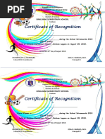 Certificate Intrams Winners - Short | PDF
