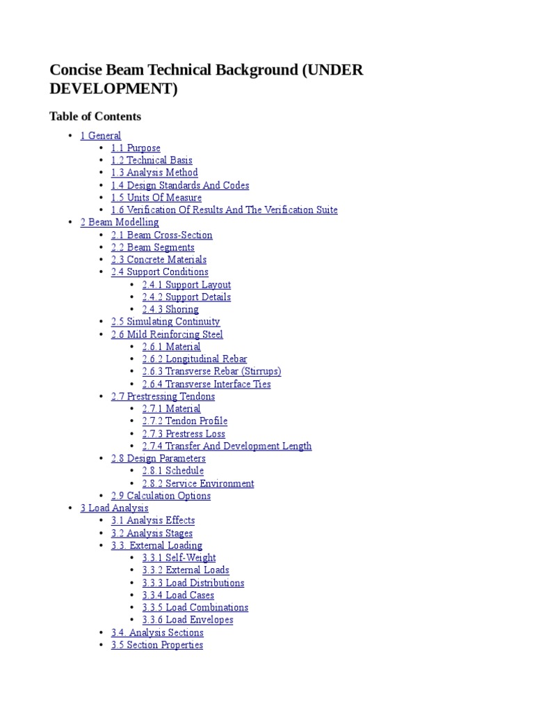 A Guide to Modeling and Analyzing Precast Concrete Beams Using Concise ...
