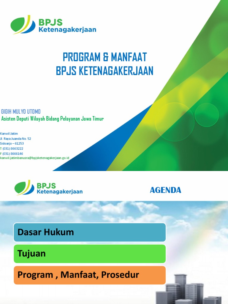 Presentasi BPJS Ketenagakerjaan-Program Bpjstk-Hiperkes 141117 | PDF ...