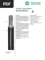 Power Cable Data Sheet | PDF | Components | Force