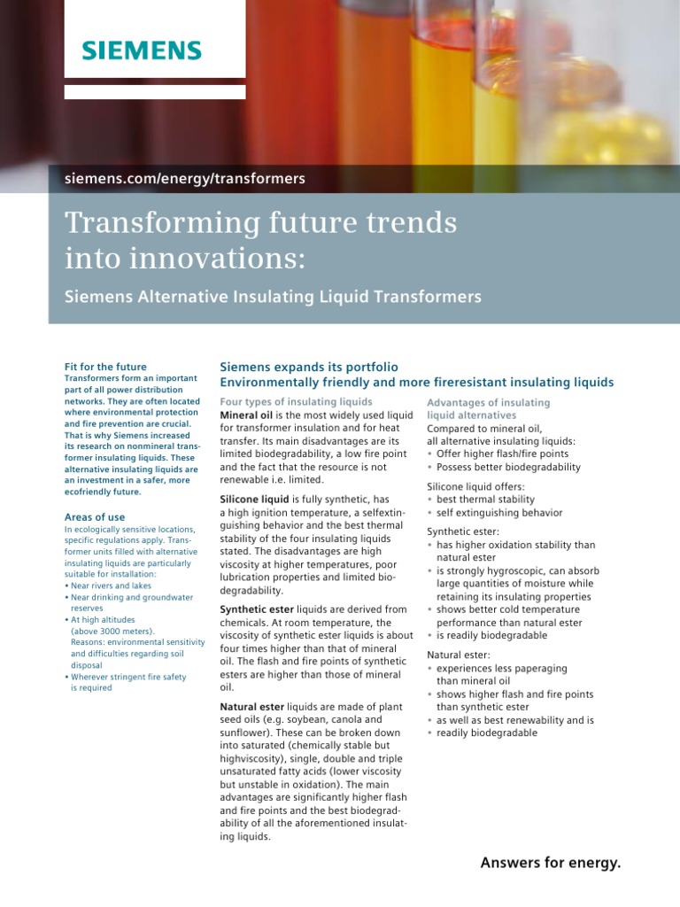 Transforming Future Trends Into Innovations:: Siemens Alternative ...