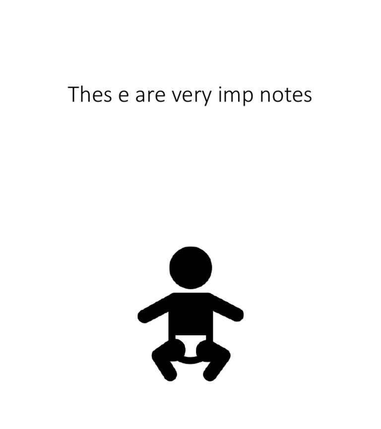 Important Notes | PDF