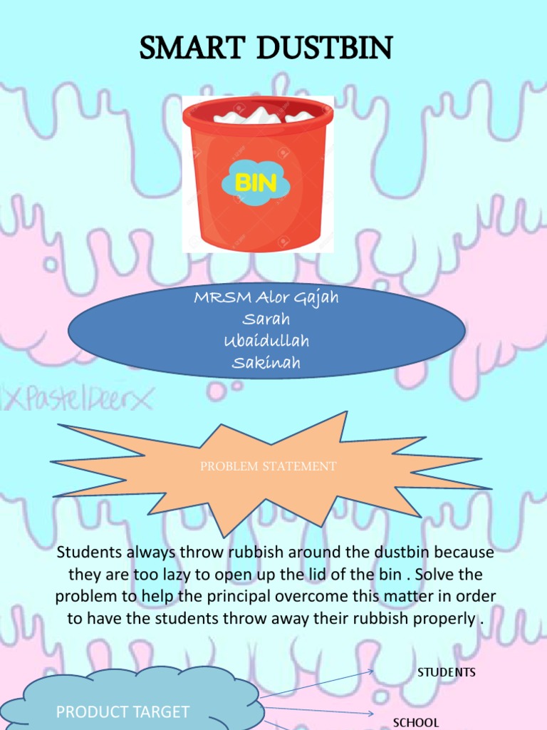 Proposal Smart Dustbin PDF | PDF | Waste