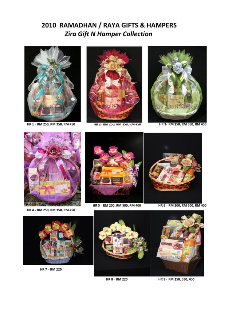 2010 Hamper Catalog | PDF | Chocolate | Cakes