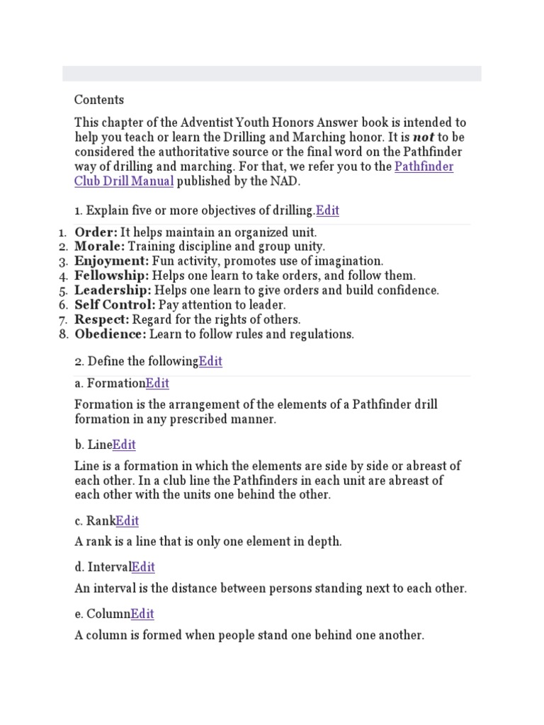 Drilling and Marching | PDF | Flag | Hand