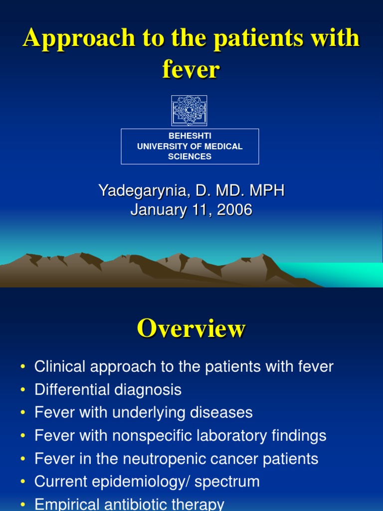 Clinical Approach to Fever Diagnosis | PDF | Fever | Infection