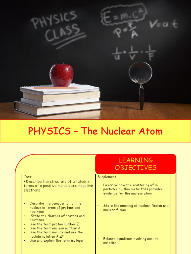 Physics 22 - The Nuclear Atom | PDF | Atoms | Atomic Nucleus