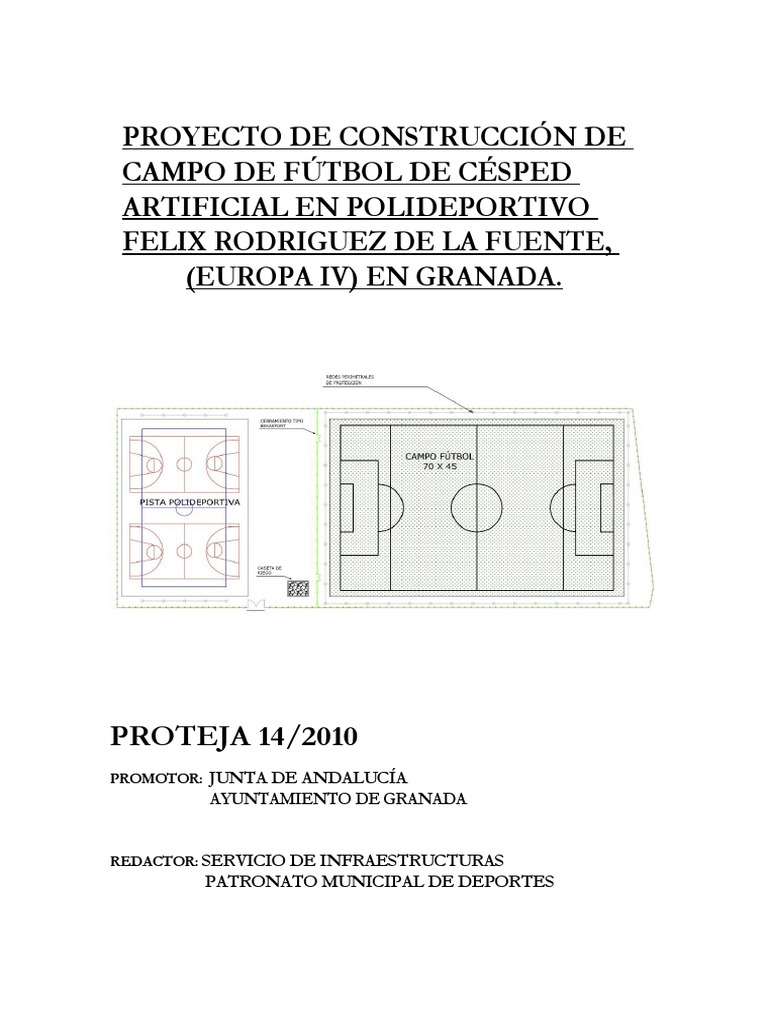 Proyecto Campo Felix Proteja 14-2010 | PDF | Hormigón | Presupuesto