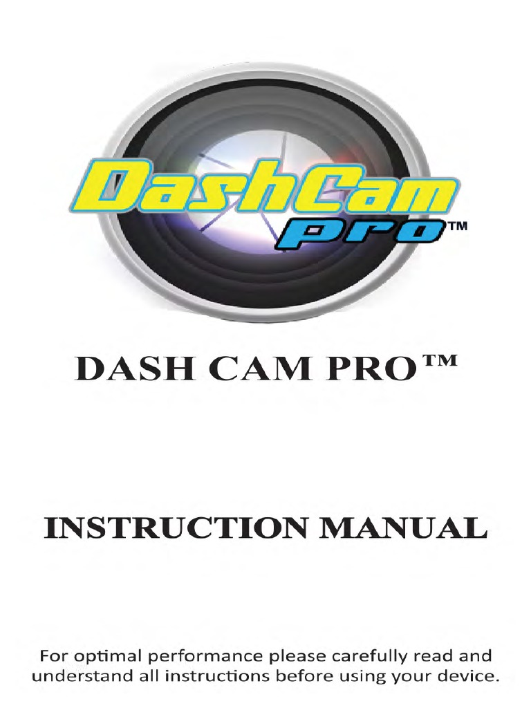 Dash Cam Pro Manual - PDF | PDF