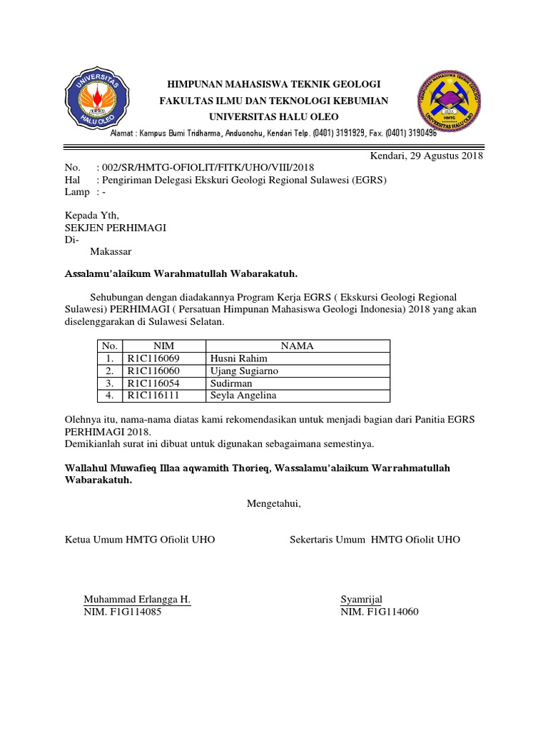 Himpunan Mahasiswa Teknik Geolog1 CVXCV | PDF