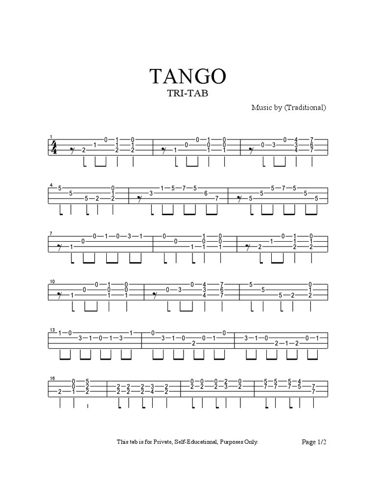 Tango | PDF