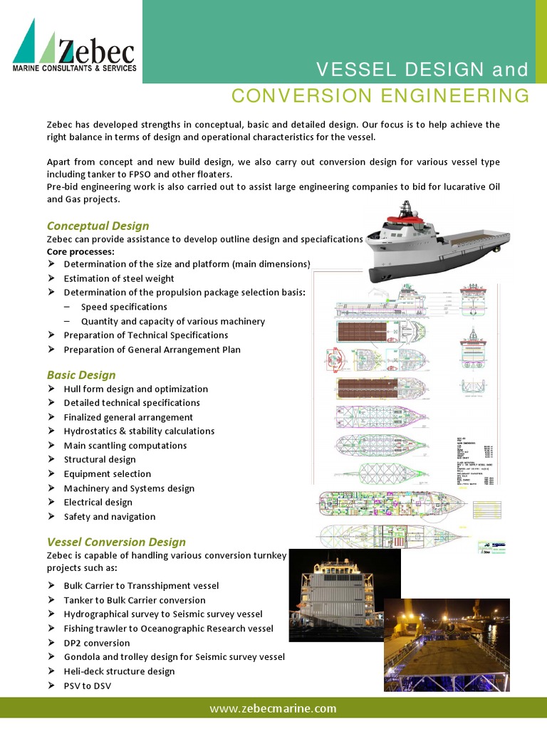 Vessel Design and Conversion Engg | PDF | Finite Element Method | Ships