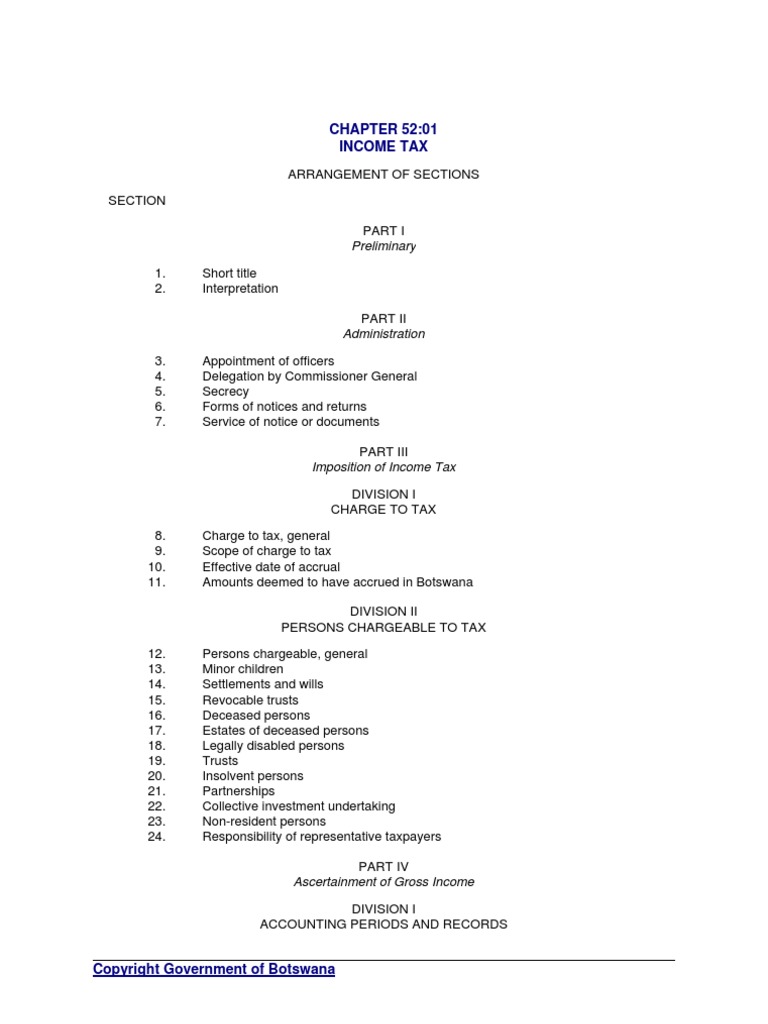 Income Tax Act | PDF | Tax Deduction | Taxes