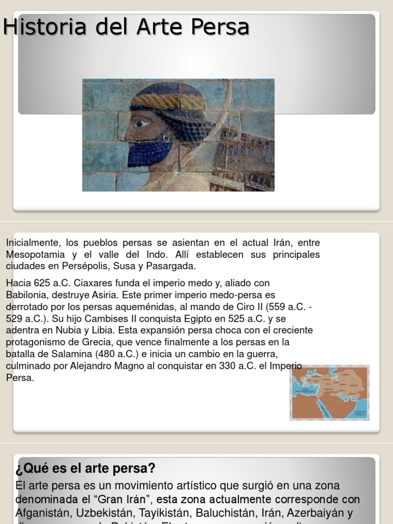 Historia y características del arte persa | PDF | Corrí | Imperio ...