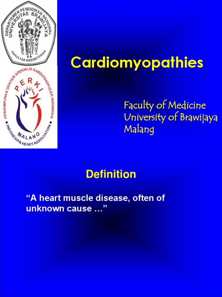10 Cardiomyopathy.ppt | Heart | Heart Failure