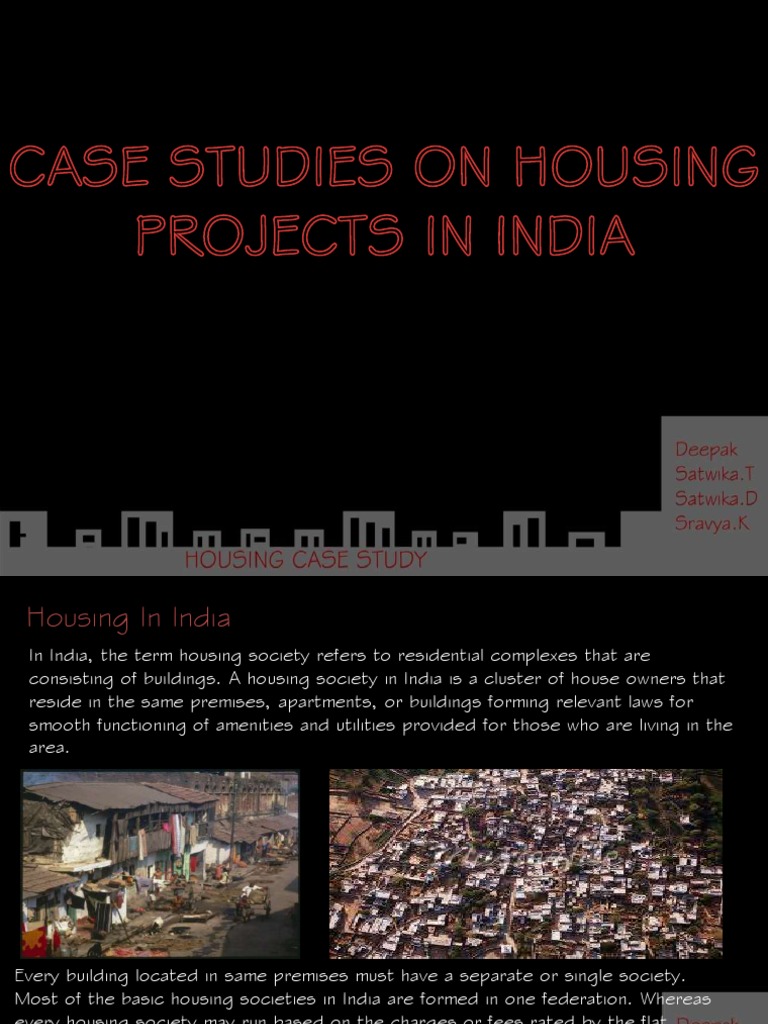 Housing Society Design and Case Studies | PDF | Apartment